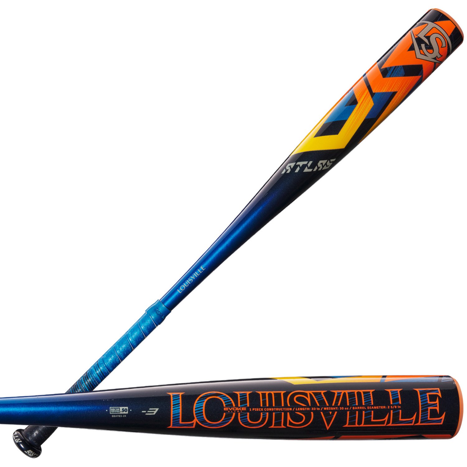 Louisville Slugger Atlas 2024 BBCOR Bat (-3) | Academy