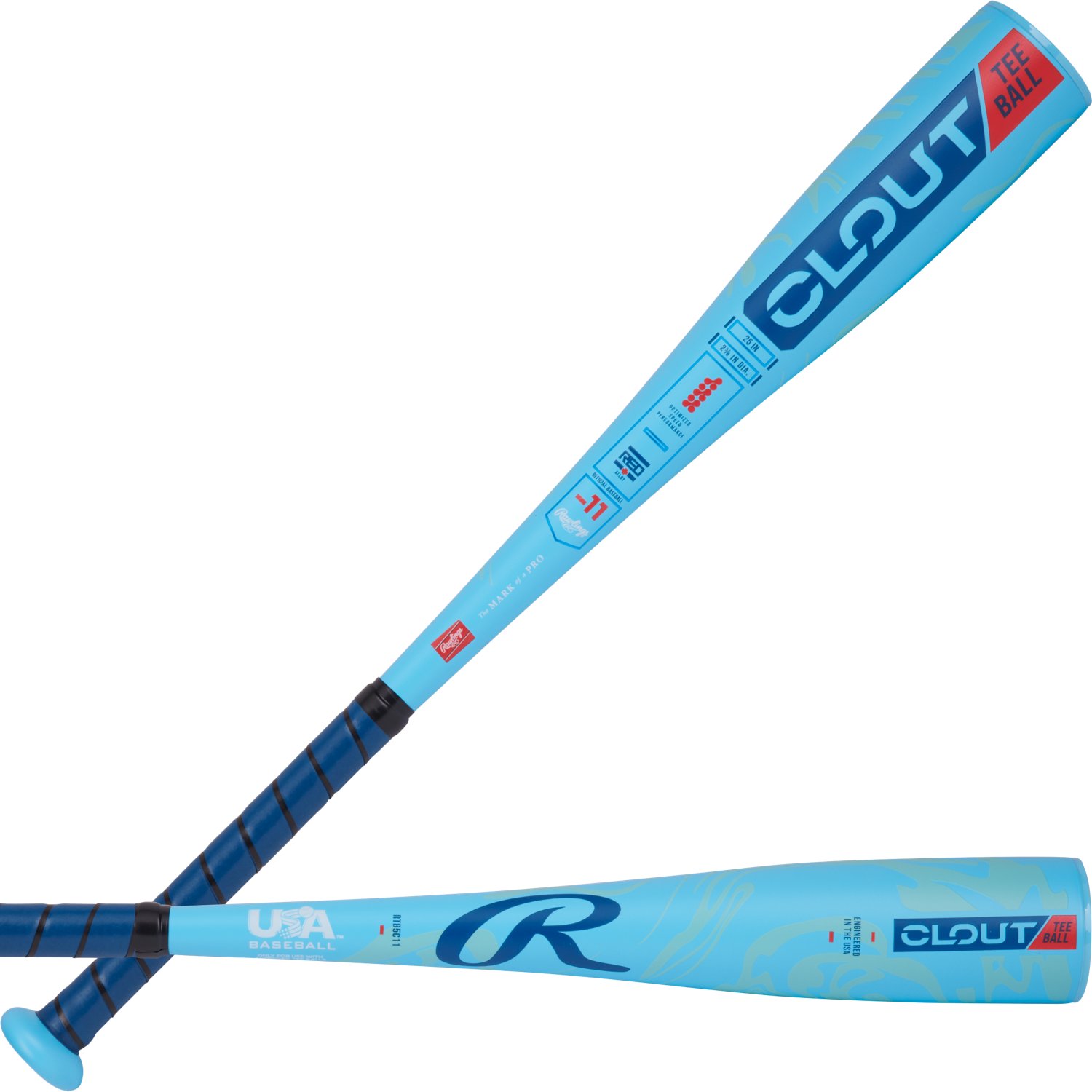Rawlings Clout AI T-Ball Bat -11 | Free Shipping at Academy