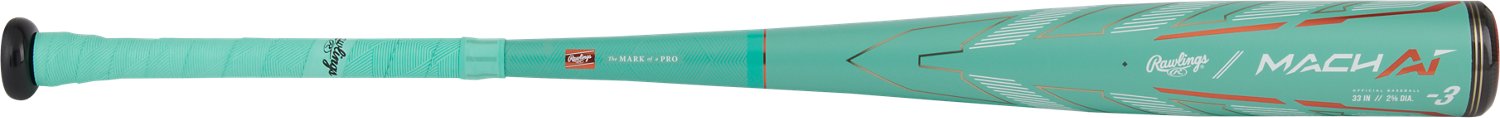 Rawlings Mach AI 2024 BBCOR Baseball Bat -3 | Academy