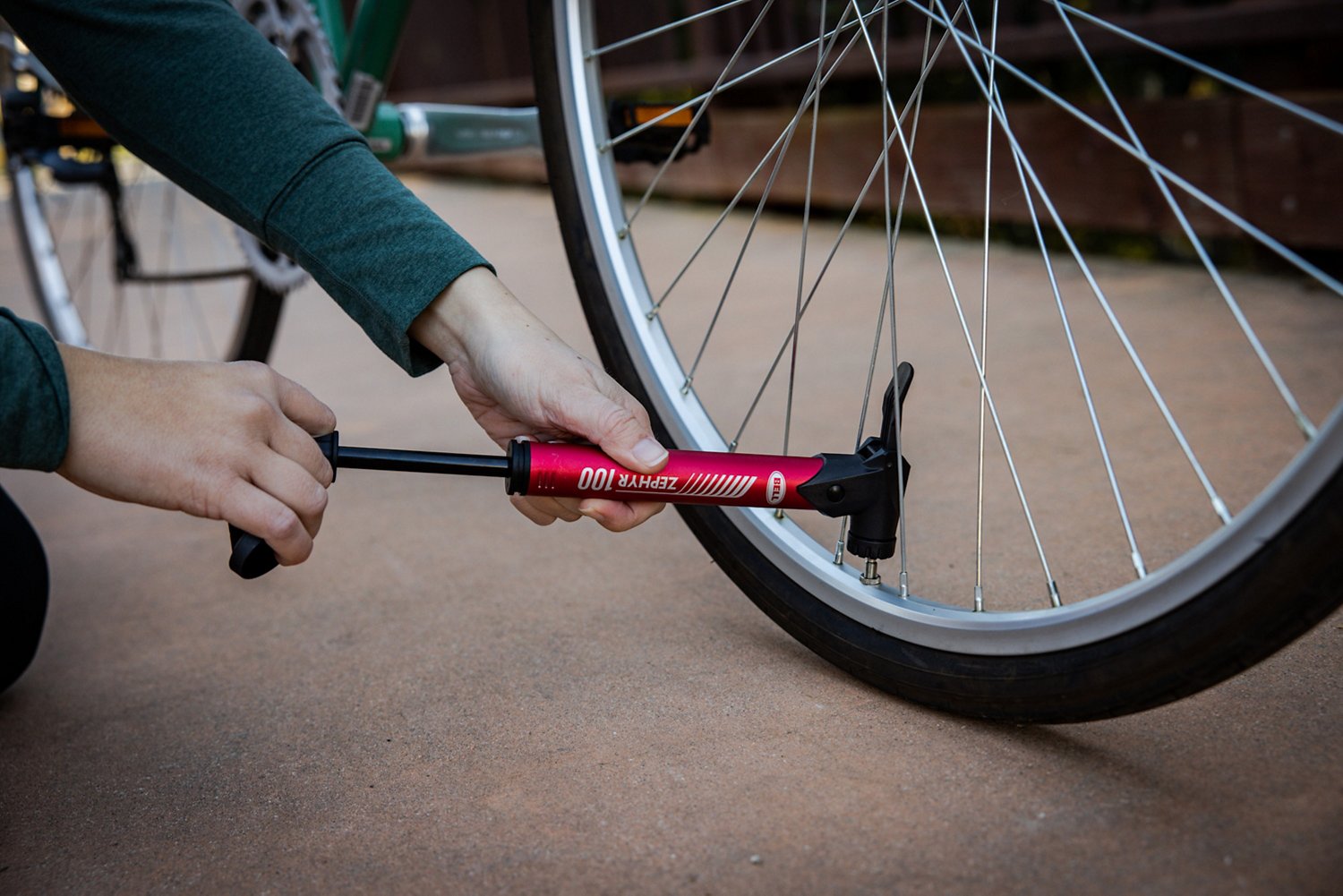 Bell Zephyr 100 Bicycle Frame Pump | Academy