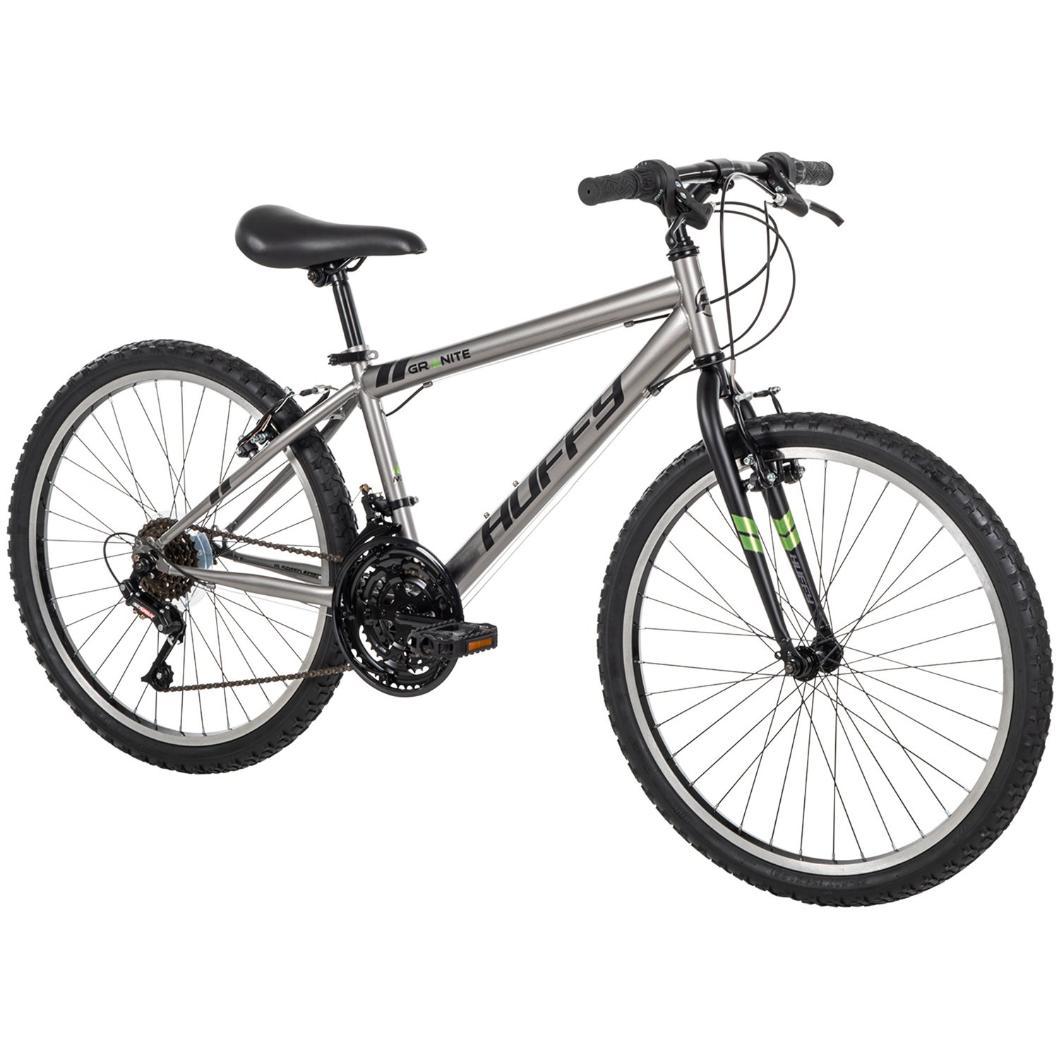 Huffy Kids' 24 in Granite 15-Speed Mountain Bike | Academy