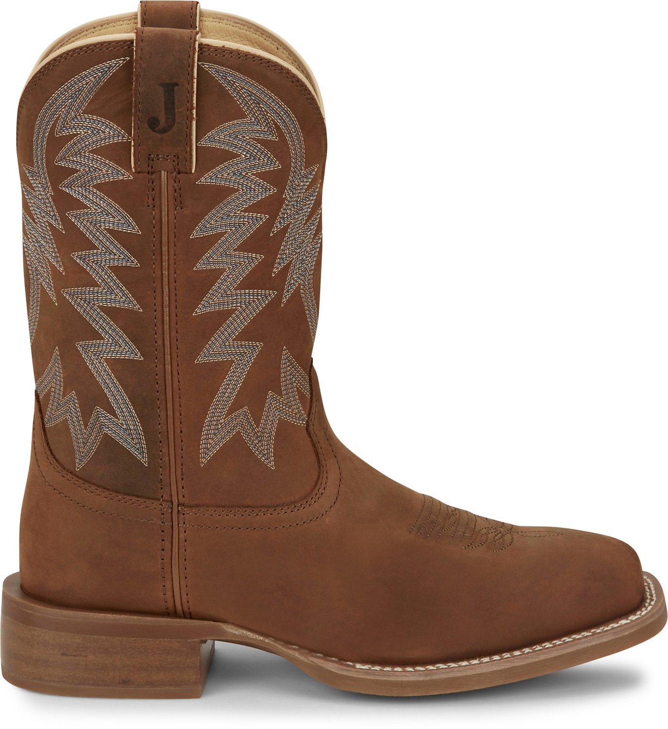 Justin Frontier 11in Western Boot | Free Shipping at Academy