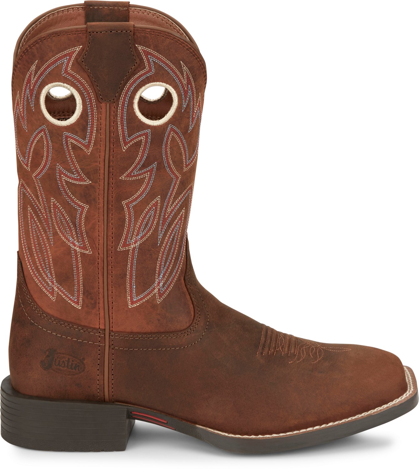 Justin Men's Bowline Western Boots | Free Shipping at Academy