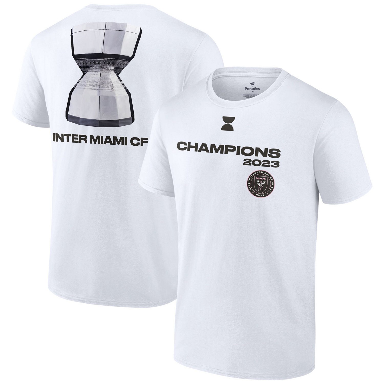 Fanatics Inter Miami CF 2023 Leagues Cup Champions Locker Room T-Shirt ...