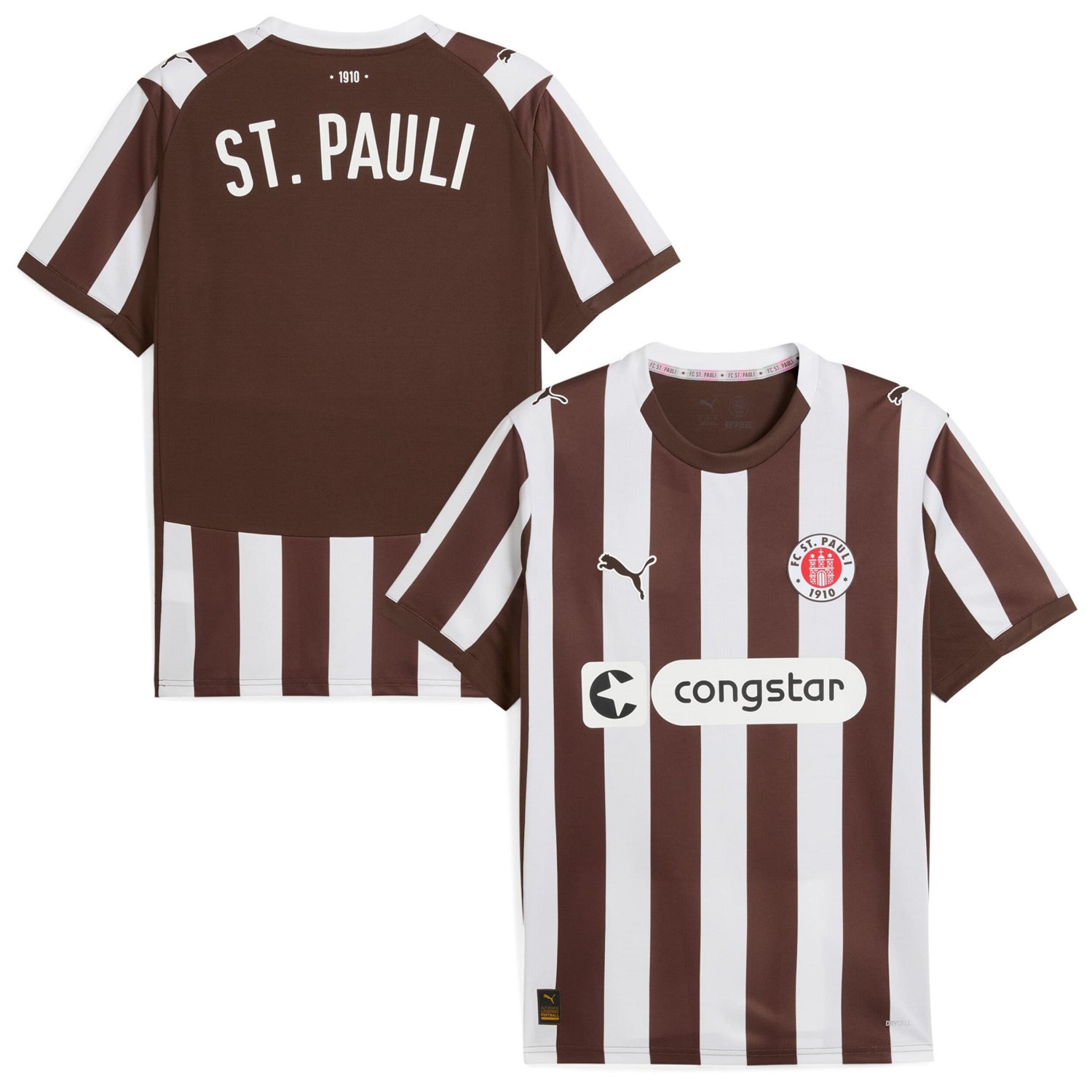 Puma St Pauli 2025 26 Home Replica Jersey | Academy