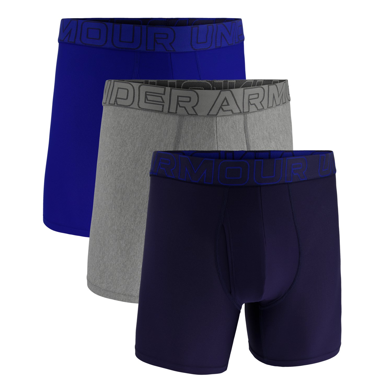 Under Armour Men's Performance Tech Mesh Underwear 6 in - 3 Pack | Academy