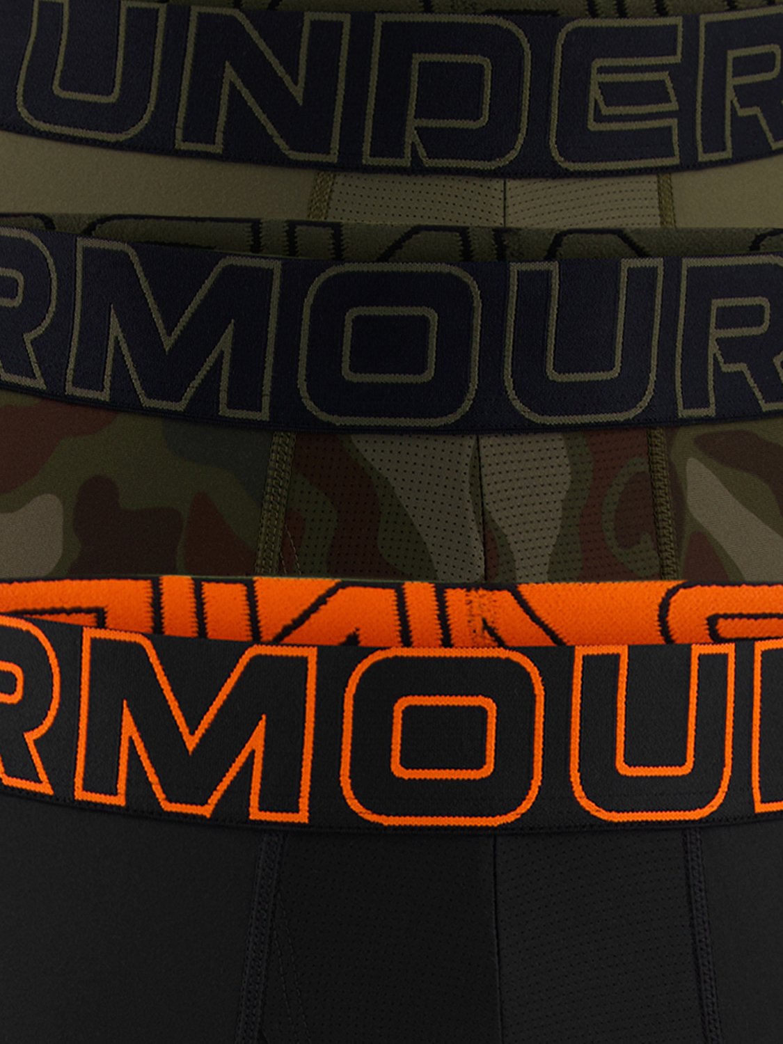 Under Armour Men’s Performance Tech Novelty 6 in Boxer Briefs 3-Pack ...