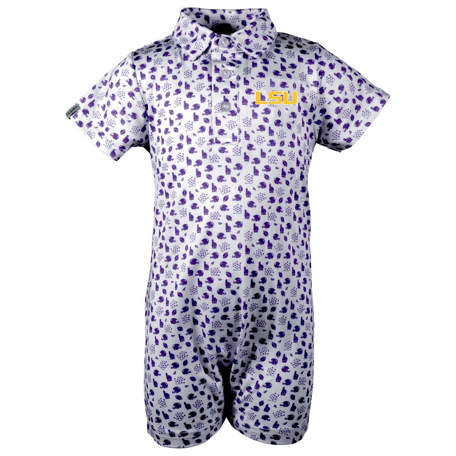 Garb LSU Tigers Earnest Polo Romper | Free Shipping at Academy
