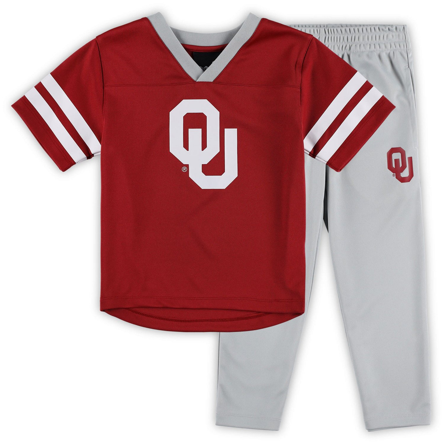 Preschool /Gray Oklahoma Sooners Zone Jersey Pants Set | Academy