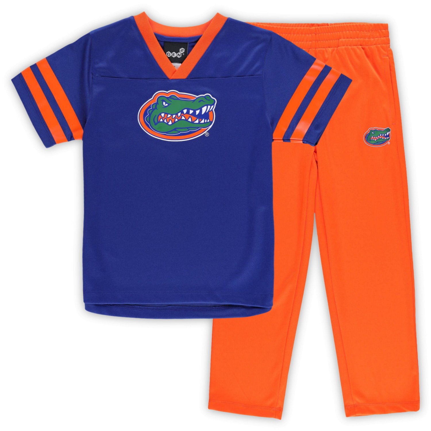 Preschool /Orange Florida Gators Red Zone Jersey Pants Set | Academy