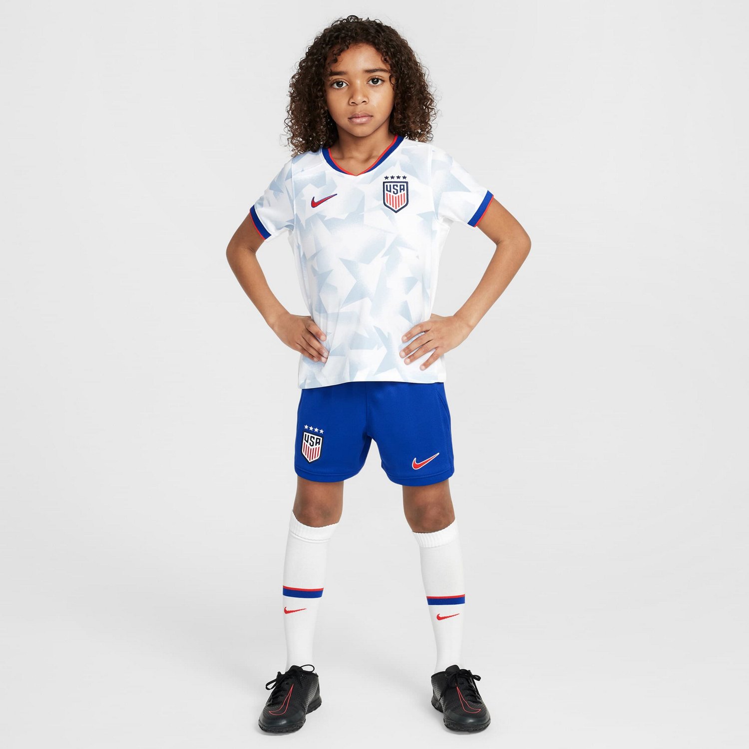 Preschool Nike USWNT 2025 Home Replica Stadium Kit Set | Academy