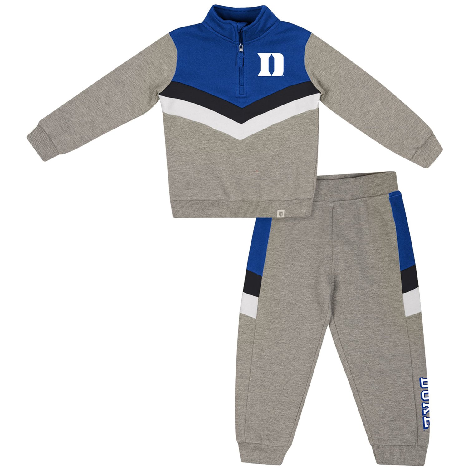 Toddler Colosseum Duke Devils Clarence Fleece Quarter-Zip Sweatshirt ...