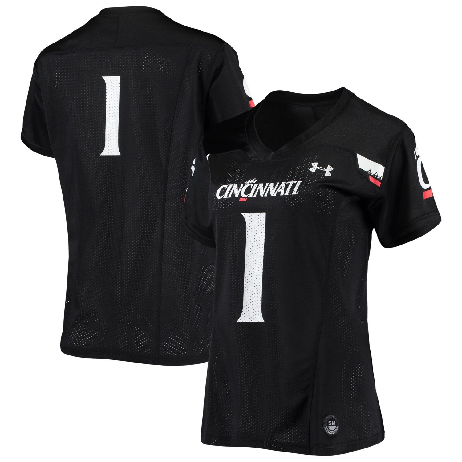 Under Armour 1 Cincinnati Bearcats Replica Football Jersey | Academy
