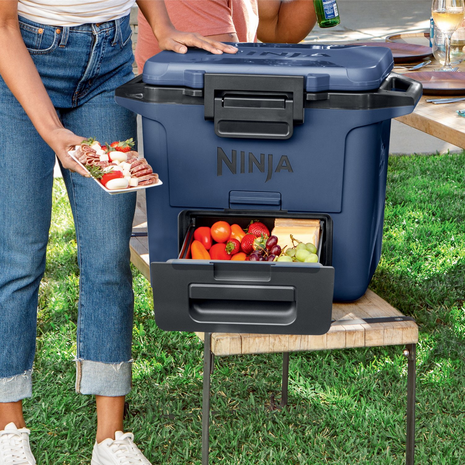 Ninja FrostVault 30qt Hard Cooler with Dry Zone | Academy