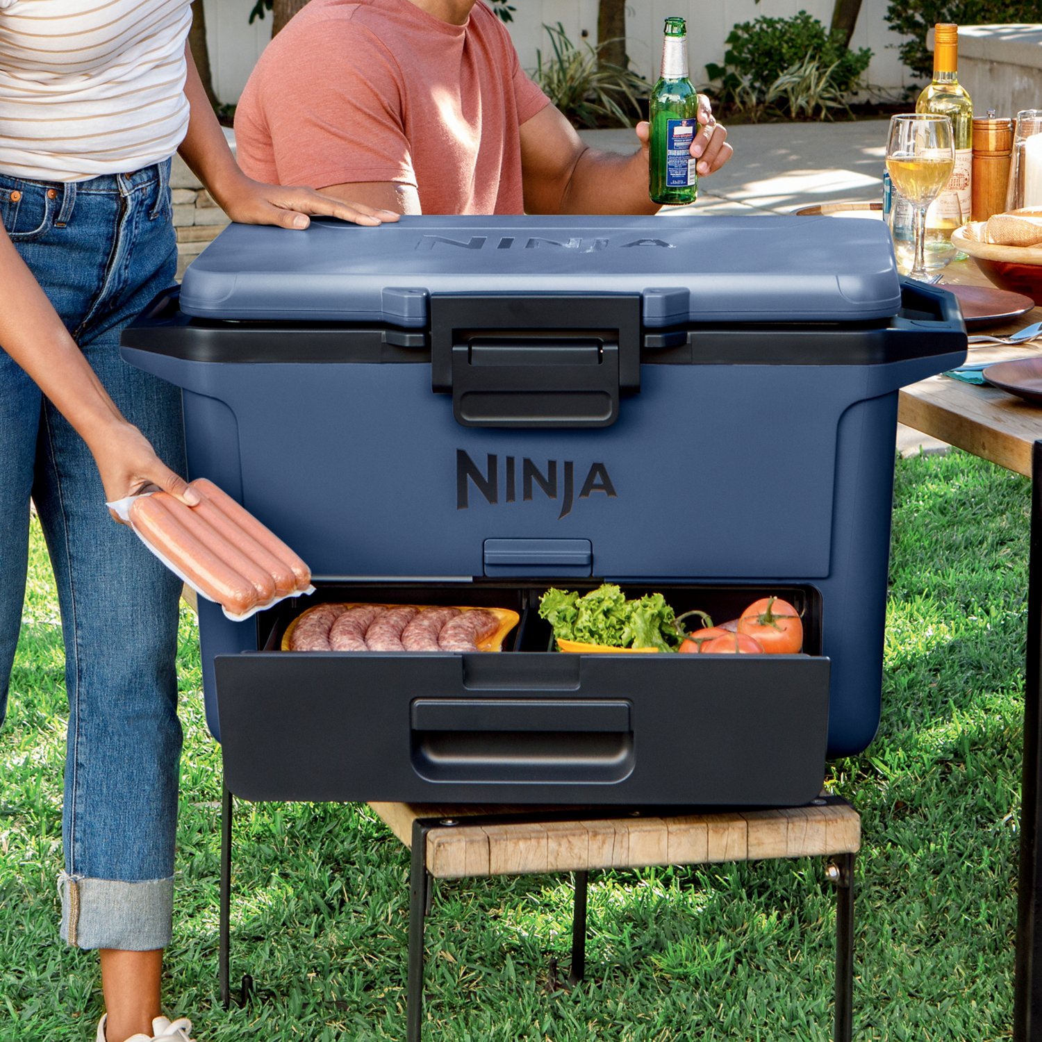 Ninja FrostVault 50qt Hard Cooler with Dry Zone | Academy