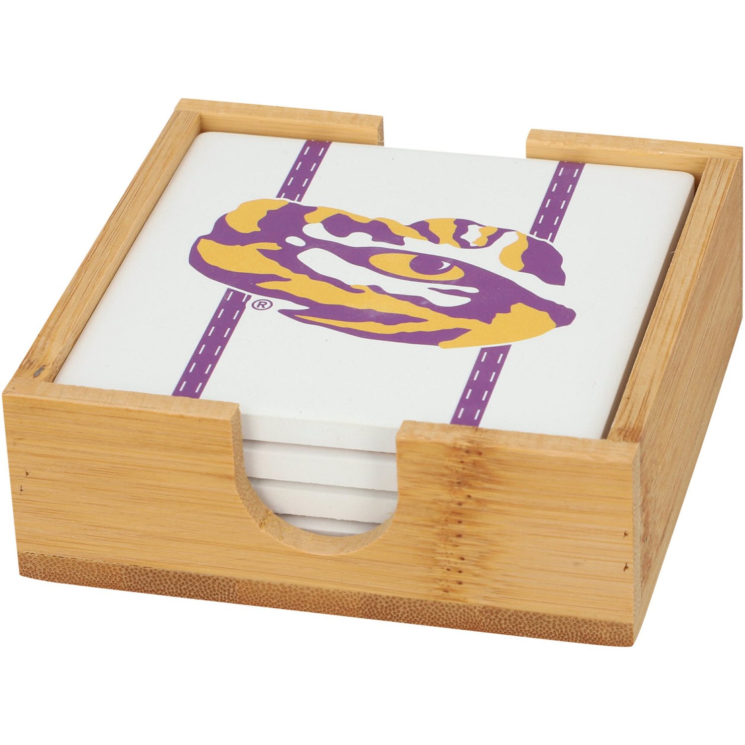 LSU Tigers Team Uniform Coaster Set | Academy