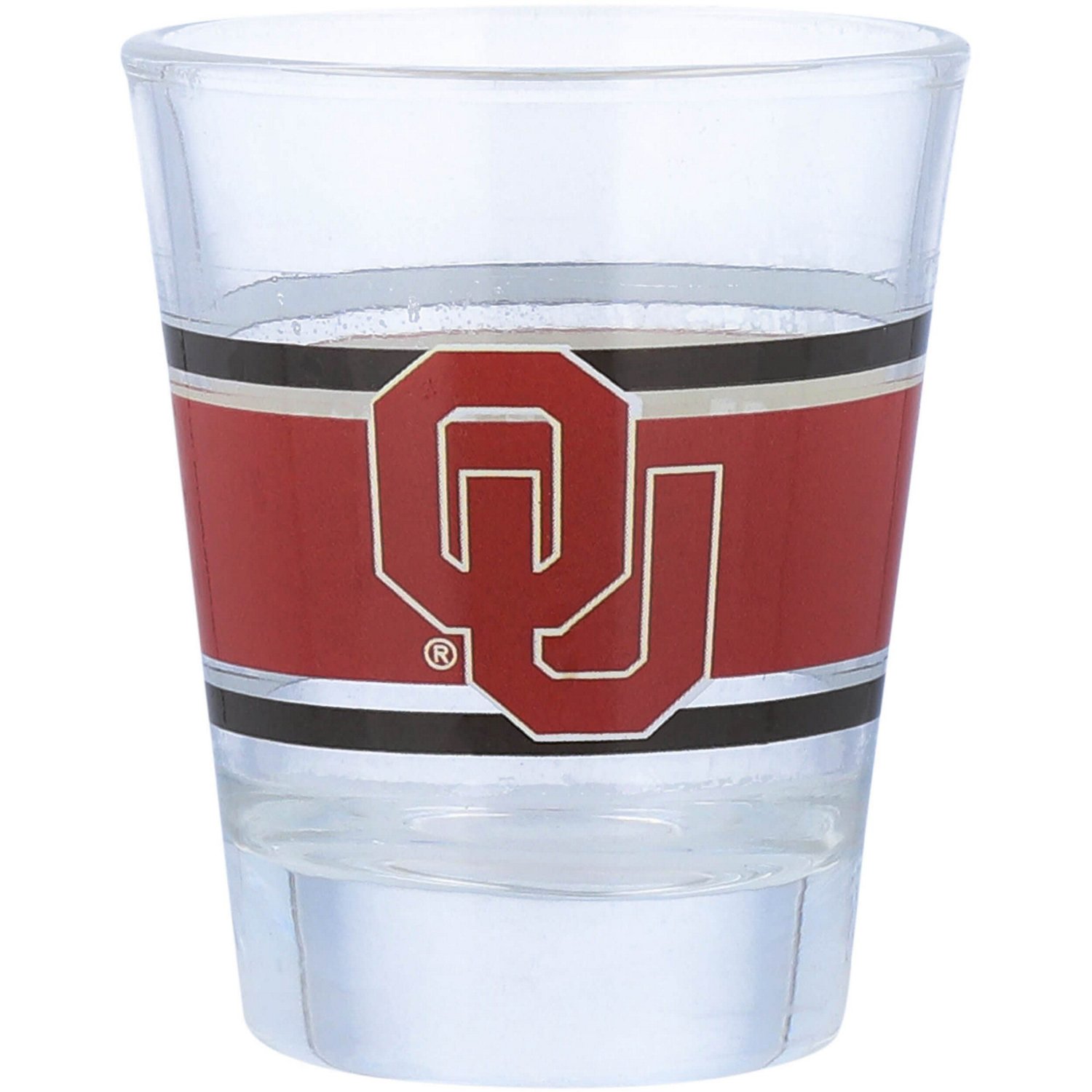 Oklahoma Sooners 2oz Stripe Shot Glass | Academy