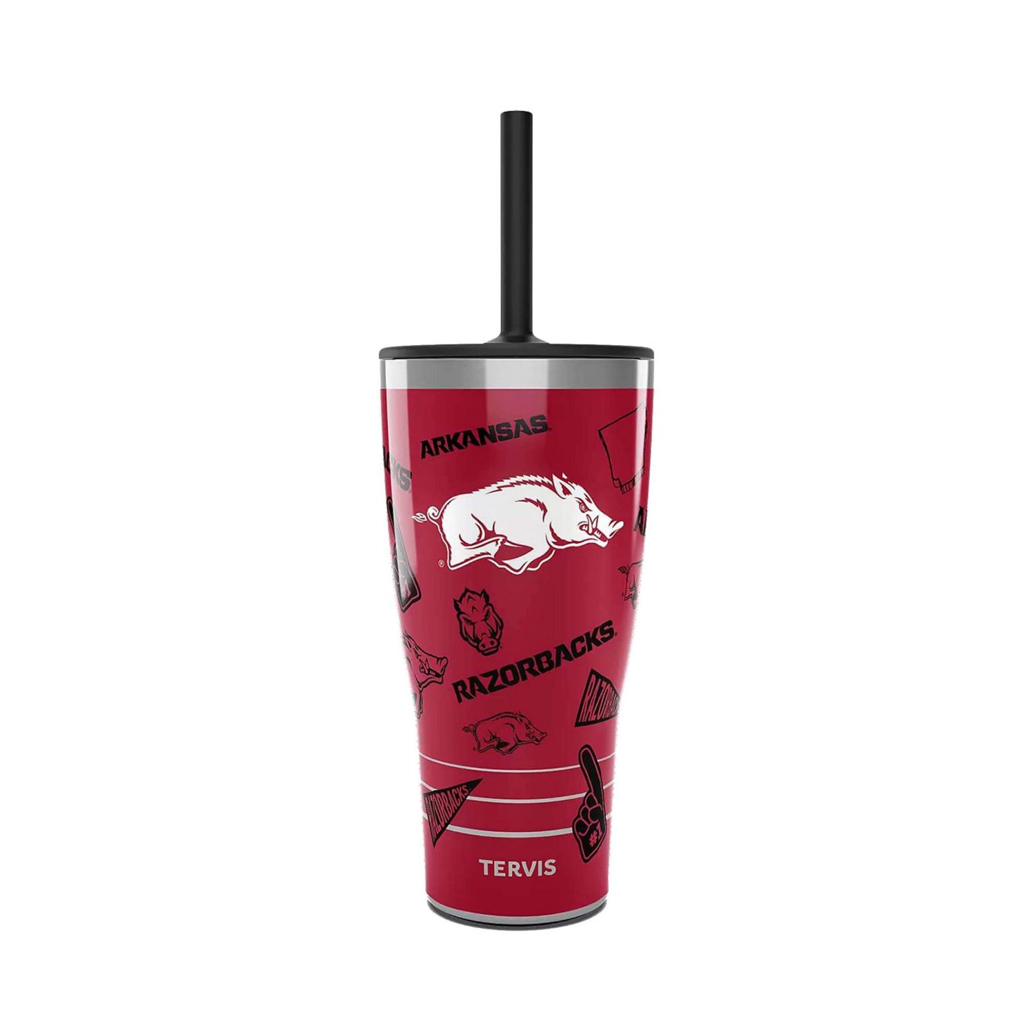 Tervis Arkansas Razorbacks 30oz Swag Tumbler With Straw Lid | Academy