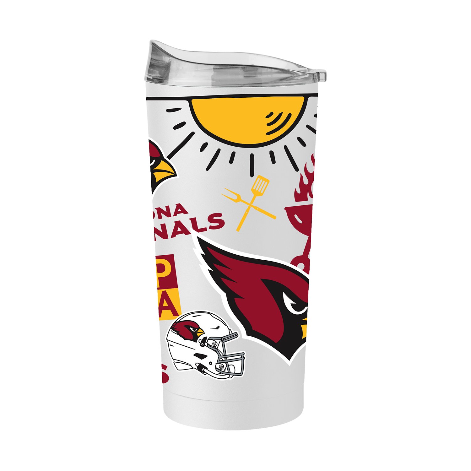 Logo Brands Arizona Cardinals 20 oz Native Powder Coat Tumbler | Academy
