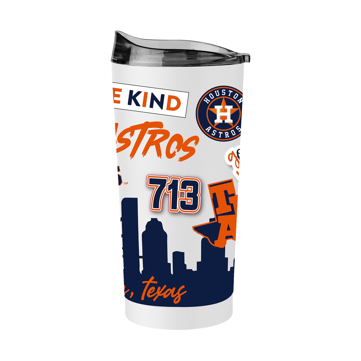 Logo Brands Houston Astros 20 oz Native Powder Coat Tumbler | Academy