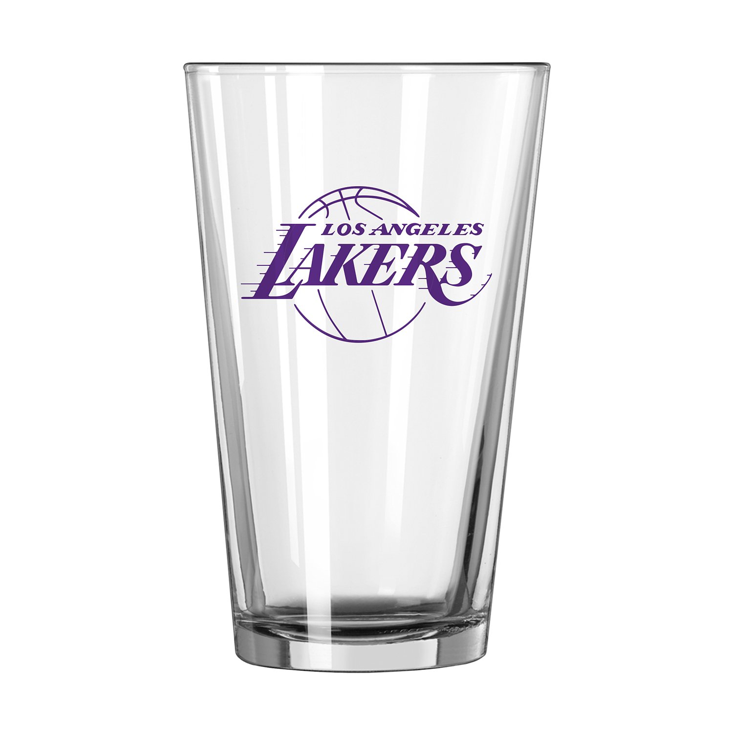 Logo Brands Los Angeles Lakers 16 oz Gameday Pint Glass | Academy