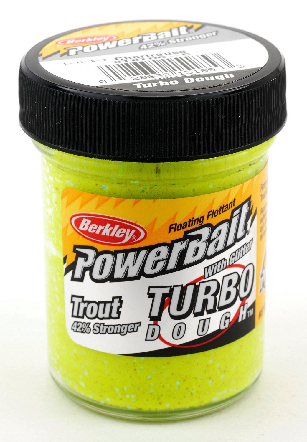 Berkley PowerBait Glitter Turbo Dough Jar | Academy
