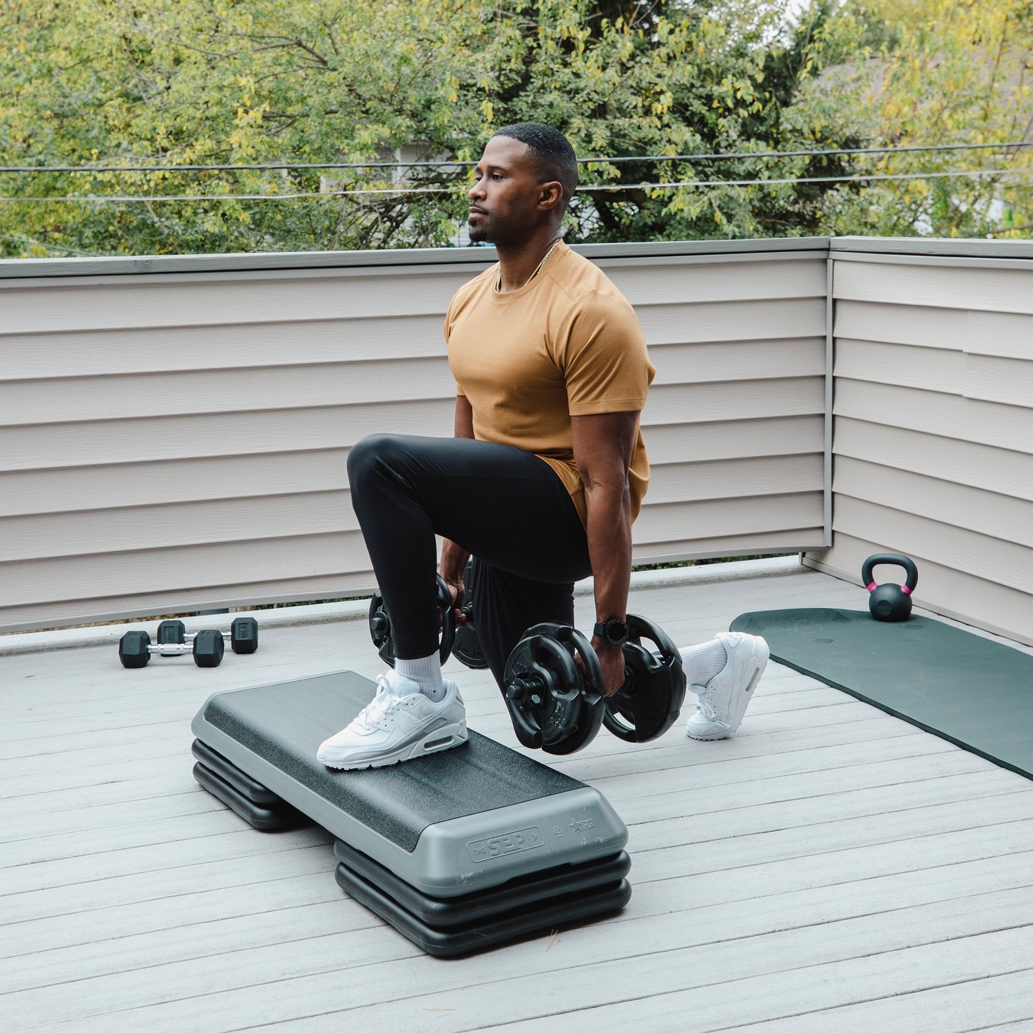 The Step Health Club Size Platform - 4 Risers | Academy