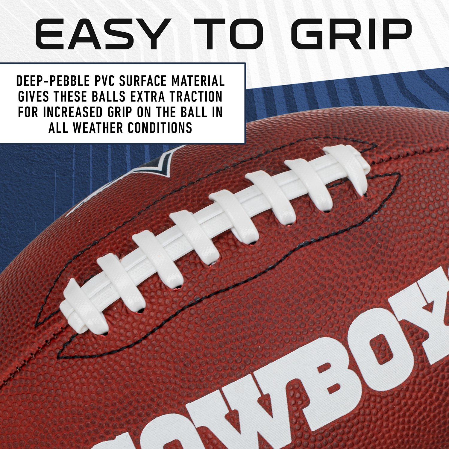 Franklin Sports Dallas Cowboys NFL Junior Football | Academy