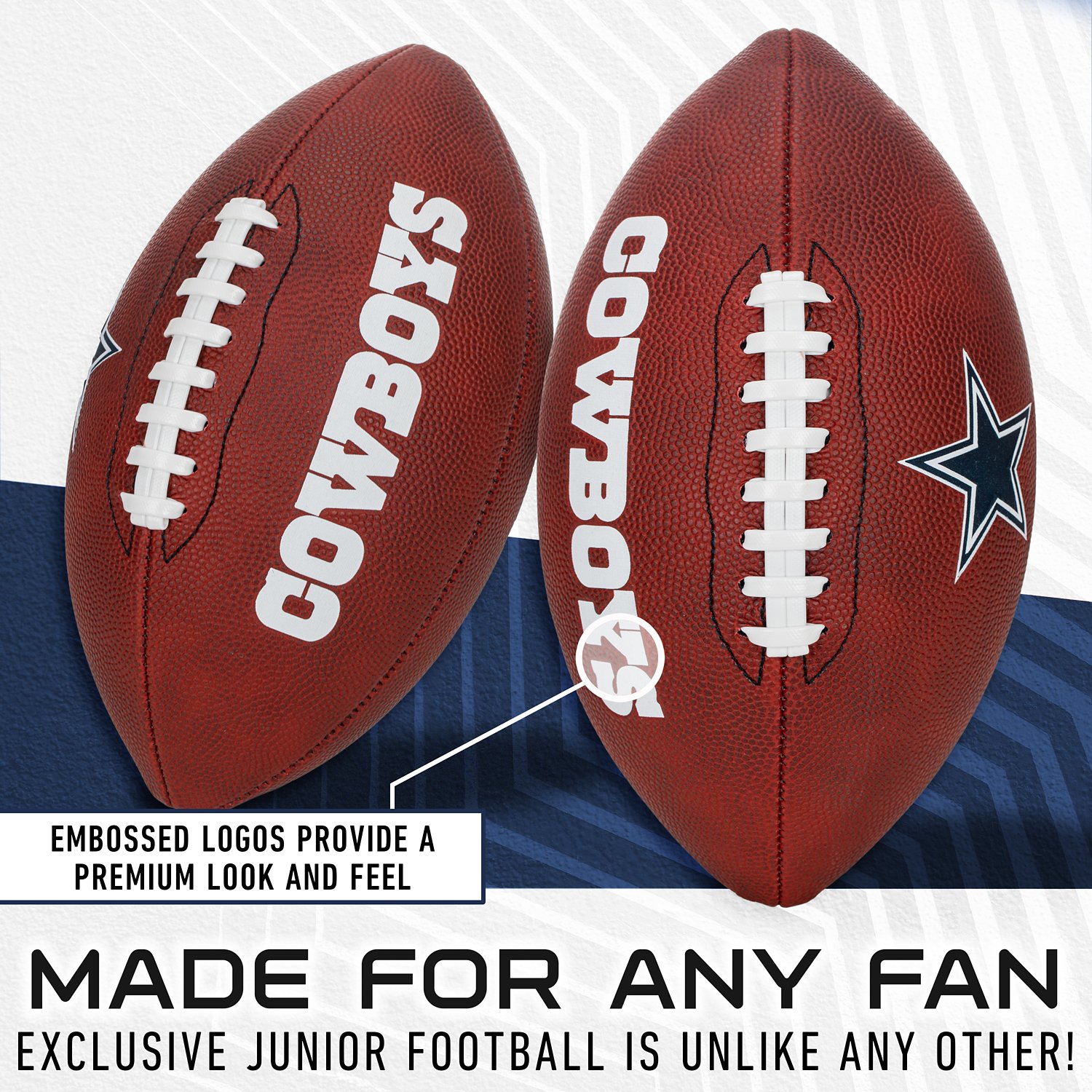 Franklin Sports Dallas Cowboys NFL Junior Football | Academy