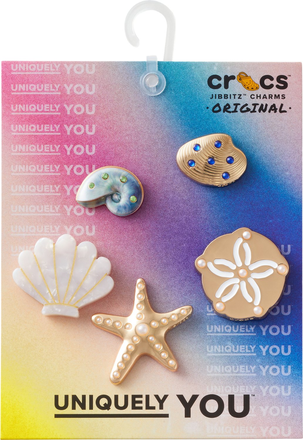 Crocs Jibbitz Gold Seashell | Academy