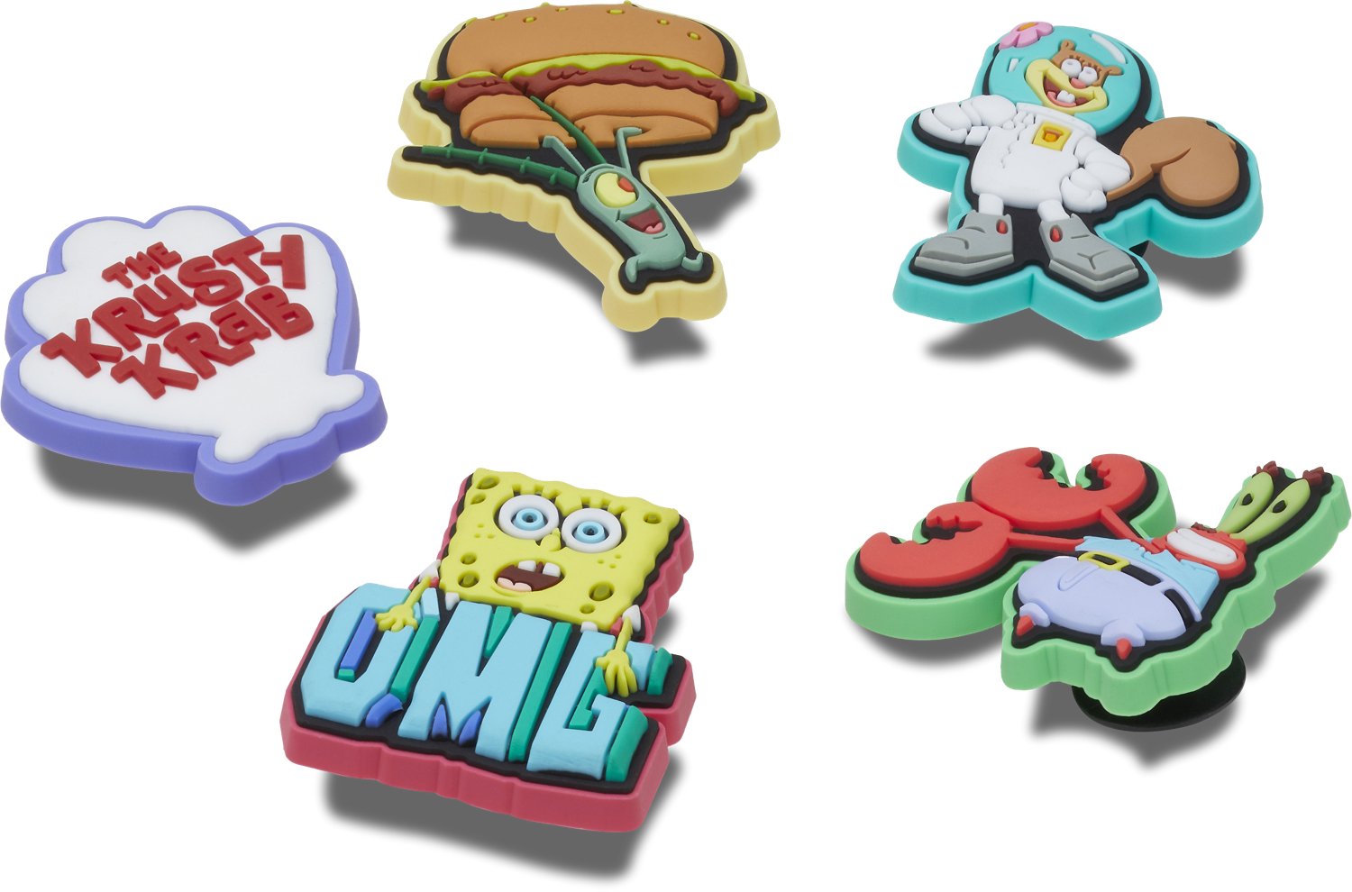 Crocs Spongebob Jibbitz 5-Pack | Academy