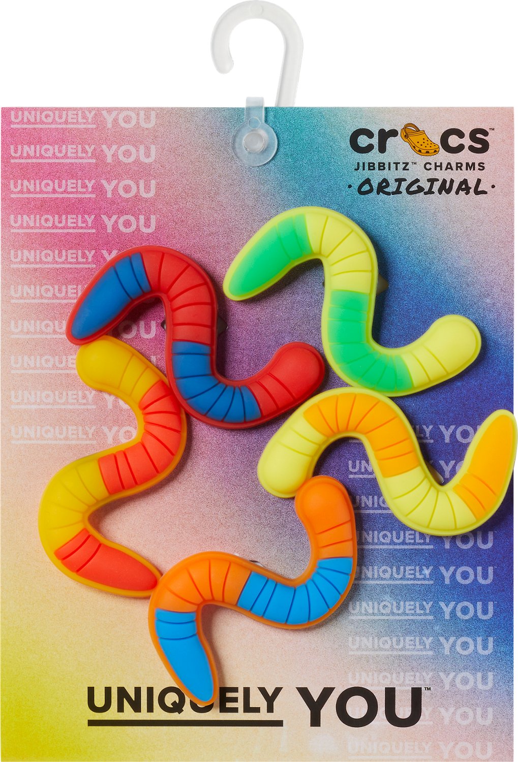 Crocs UV Changing Candy Worms Jibbitz Charms 5-Pack | Academy