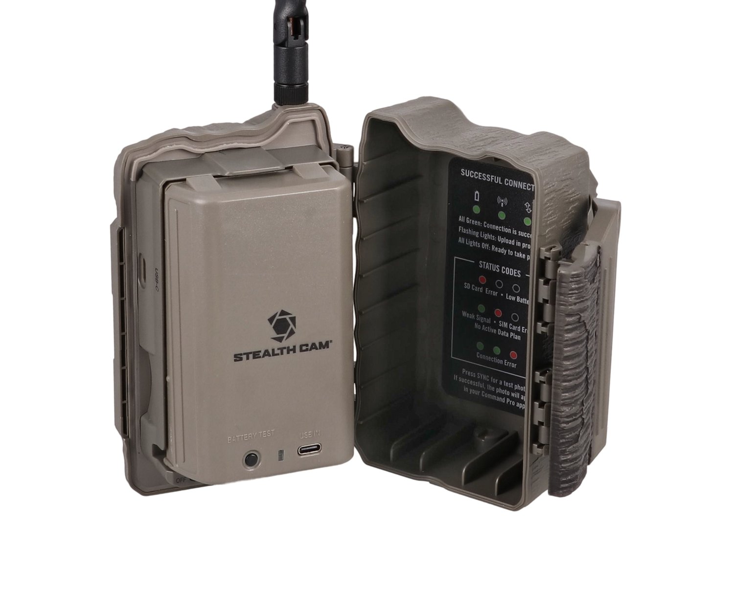 Stealth Cam Deceptor Max 2.0 Cellular Trail Camera with Lithium Battery ...