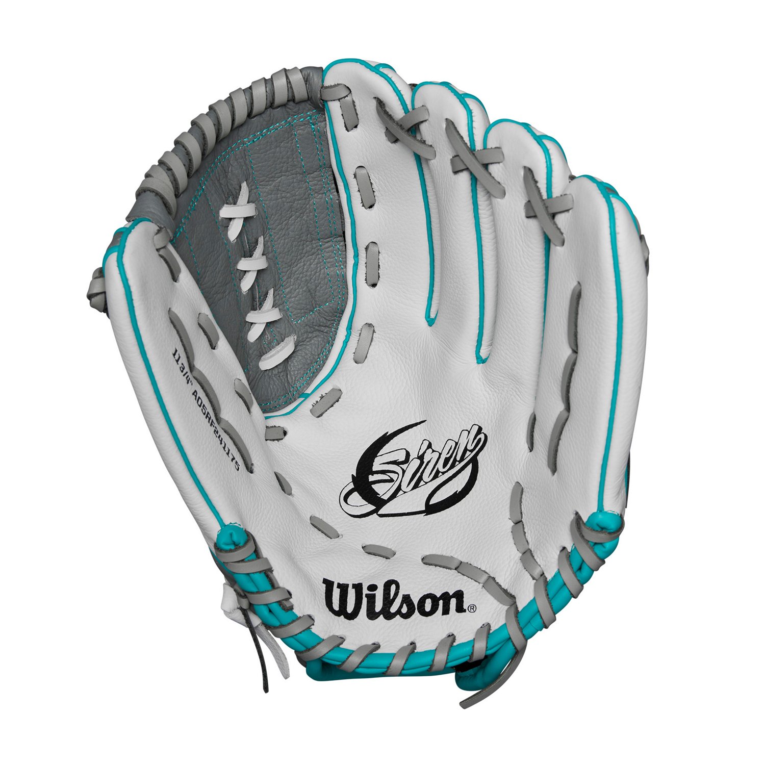 Wilson Youth A500 Siren 11.75 in Fast-Pitch Infield Softball Glove Left ...
