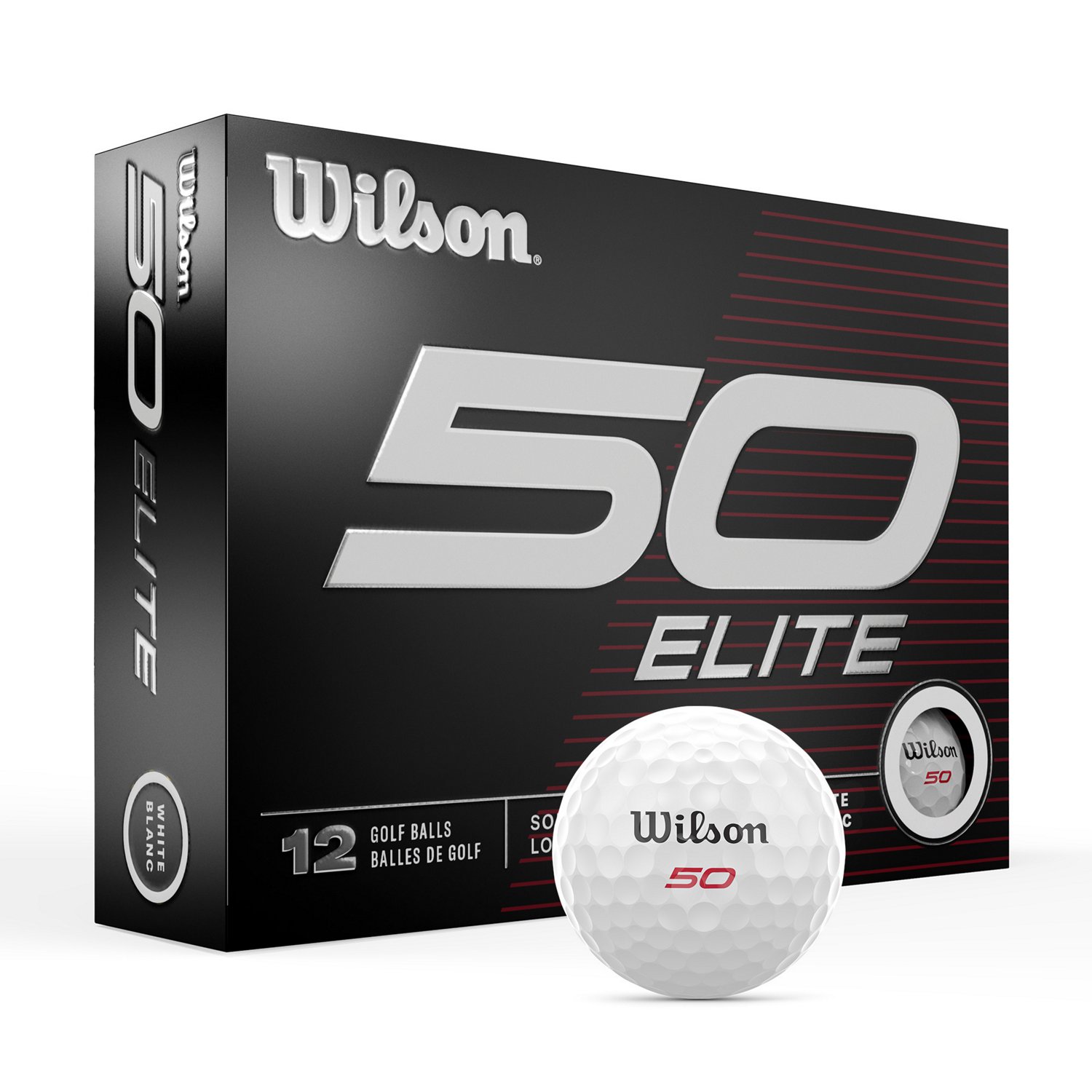 Wilson Staff 50 Elite Golf Balls | Academy