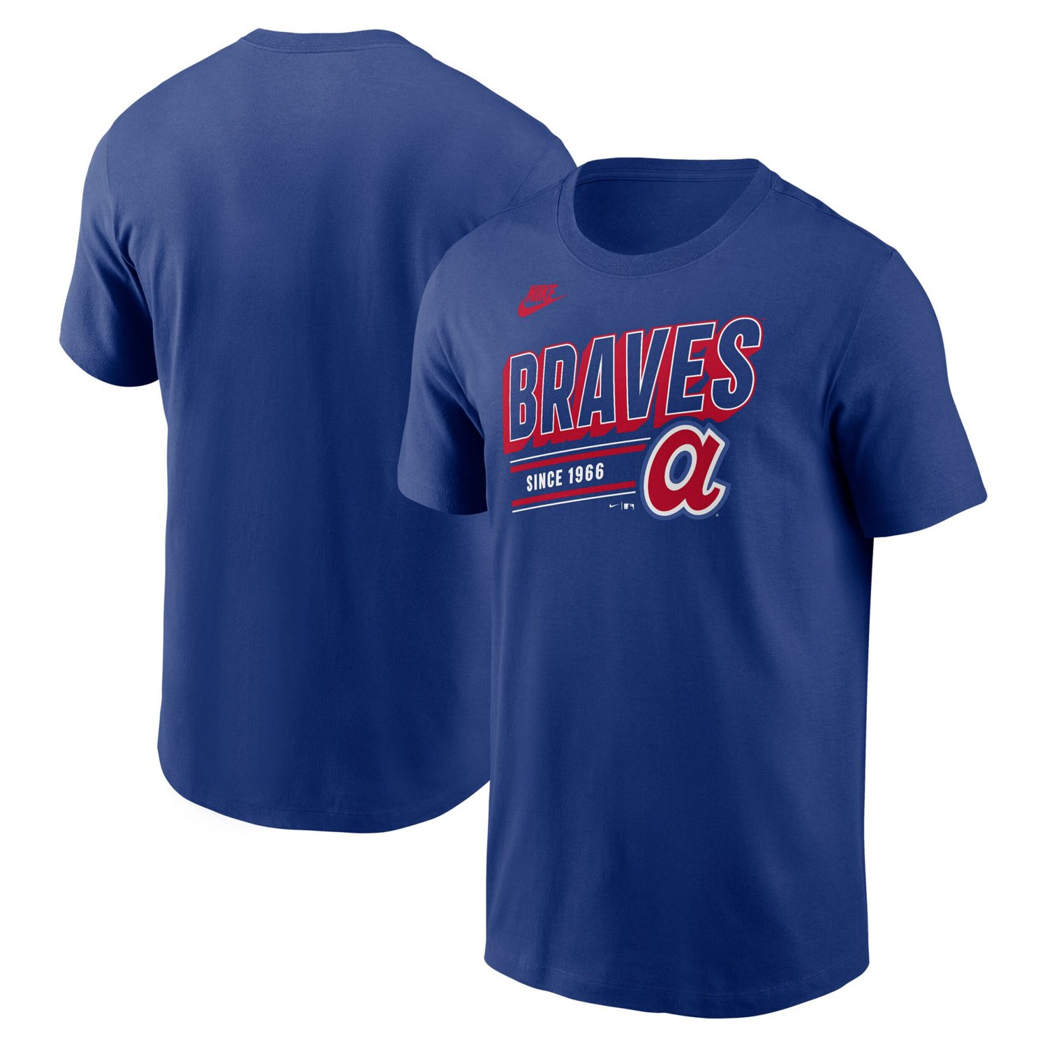 Nike Atlanta Braves Cooperstown Collection Retro T-Shirt | Academy