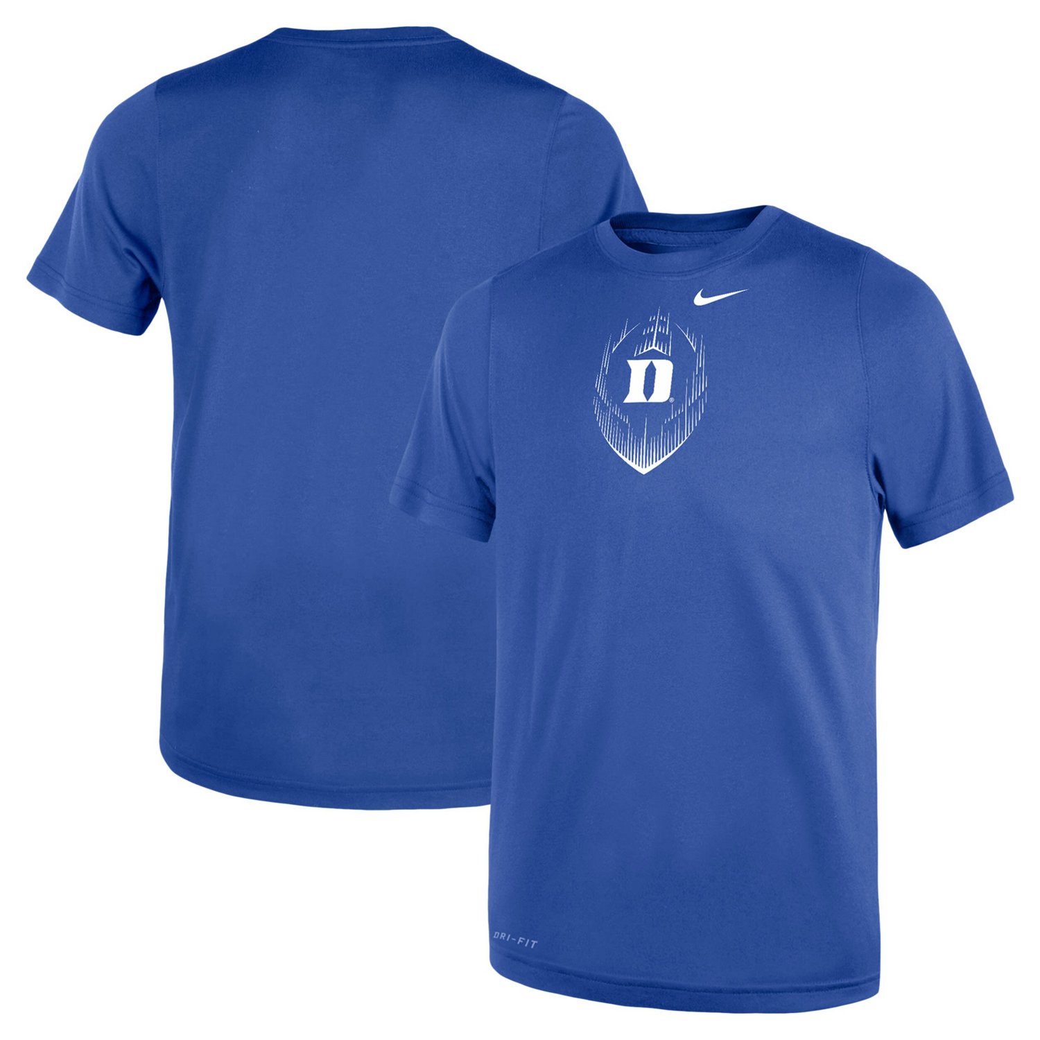 Nike Duke Blue Devils Legend Football Performance T-Shirt | Academy
