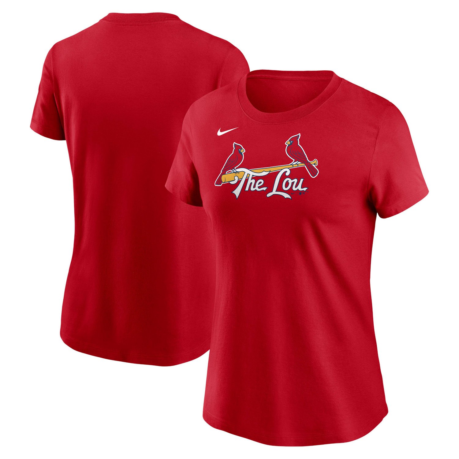 Women's Nike Red St Louis Cardinals 2024 City Connect Wordmark Tri ...