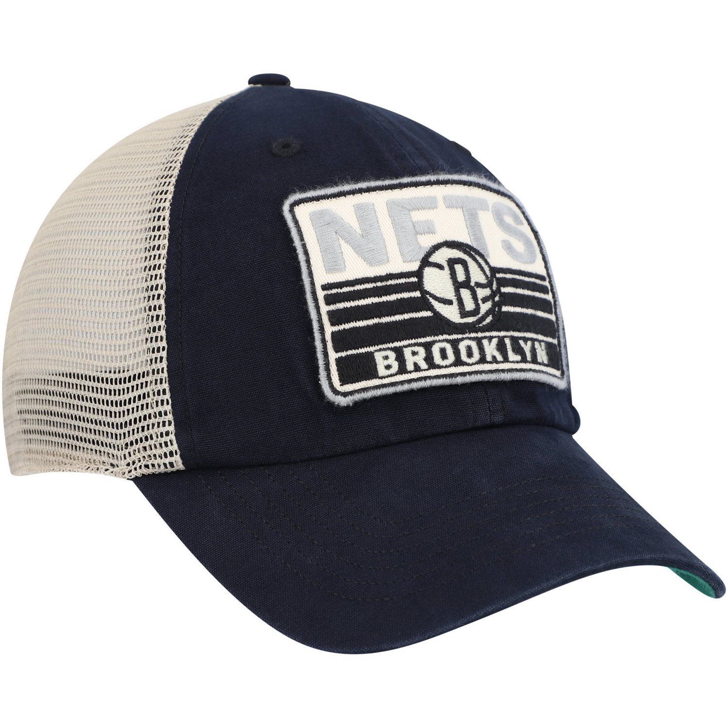 '47 /Natural Brooklyn Nets Four Stroke Clean Up Snapback Hat | Academy