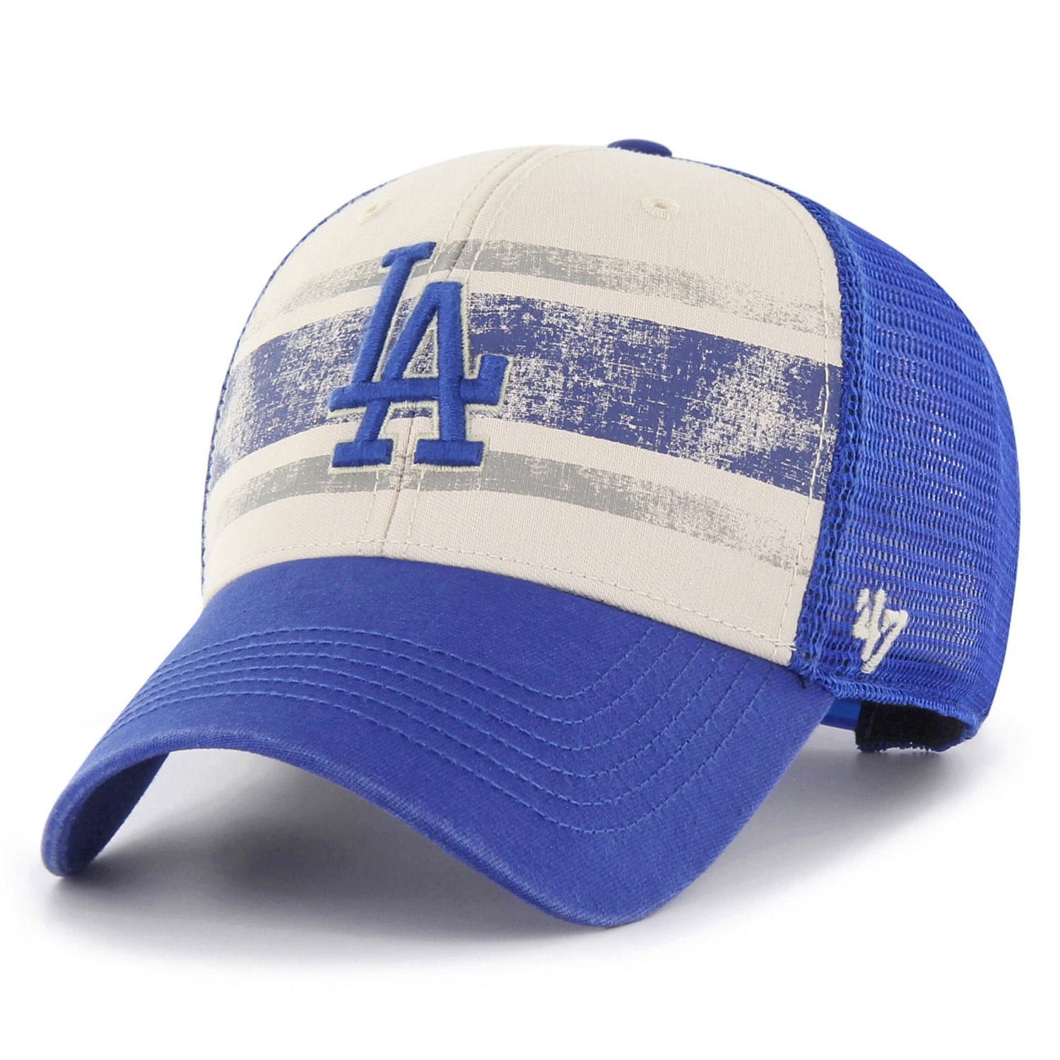 '47 /Royal Los Angeles Dodgers Breakout MVP Trucker Adjustable Hat ...