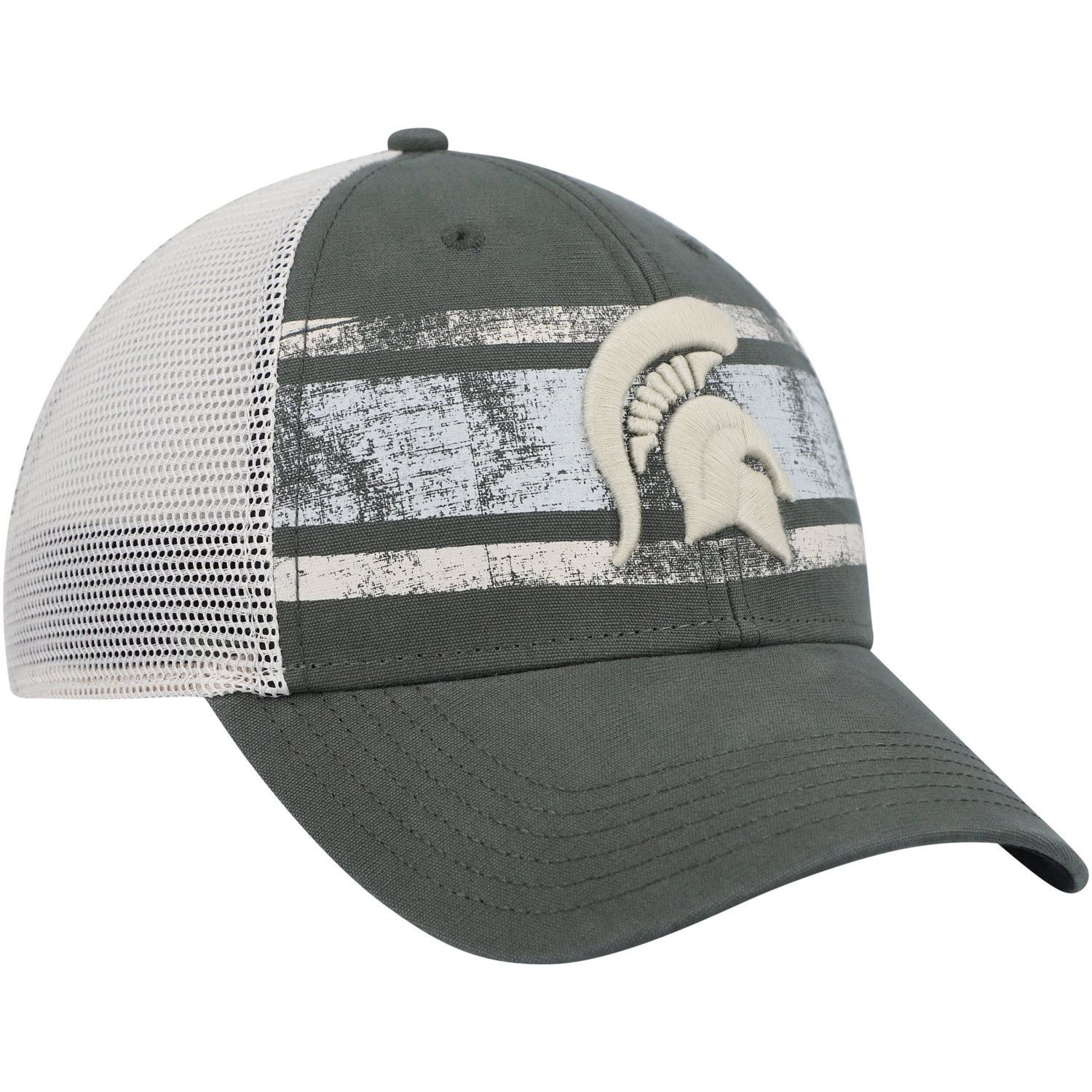 '47 /White Michigan State Spartans Interlude MVP Trucker Snapback Hat ...