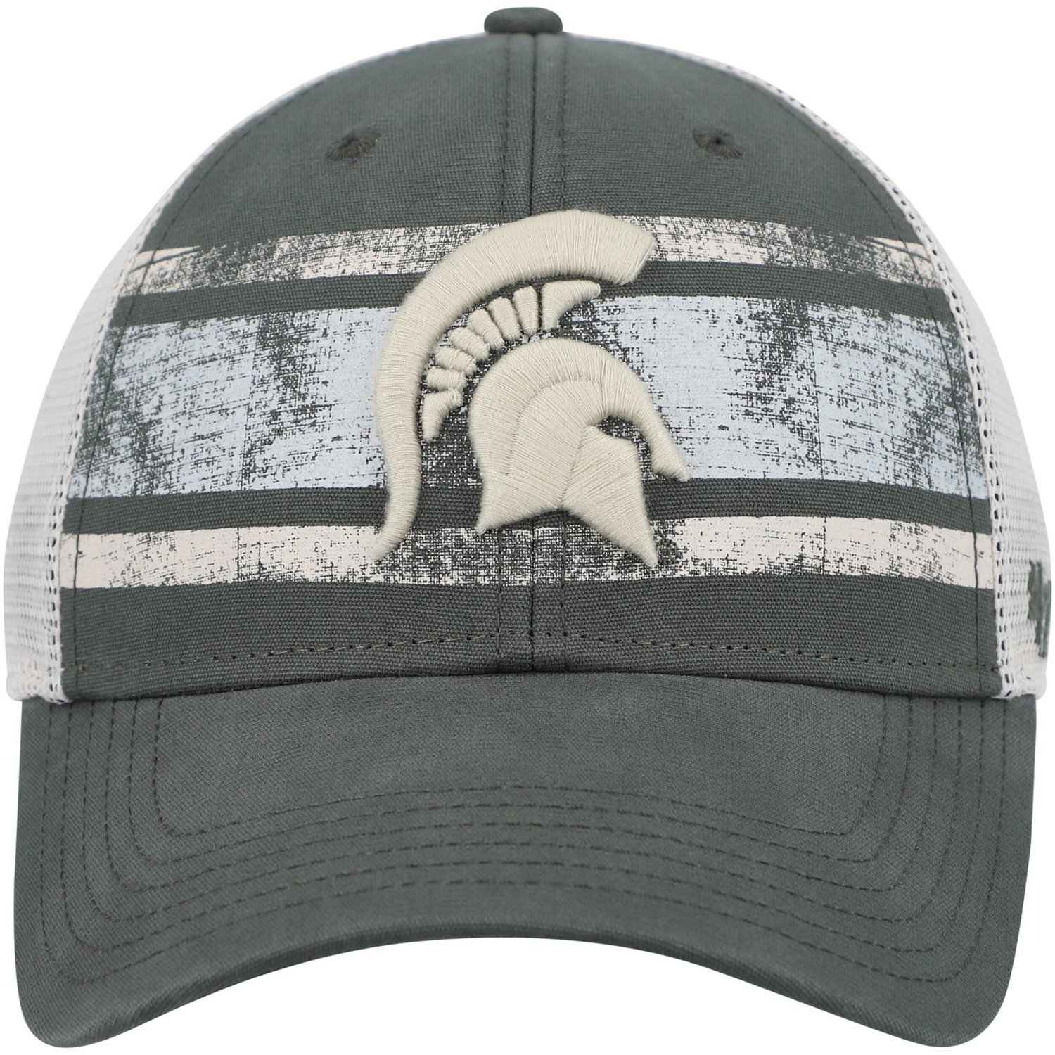'47 /White Michigan State Spartans Interlude MVP Trucker Snapback Hat ...