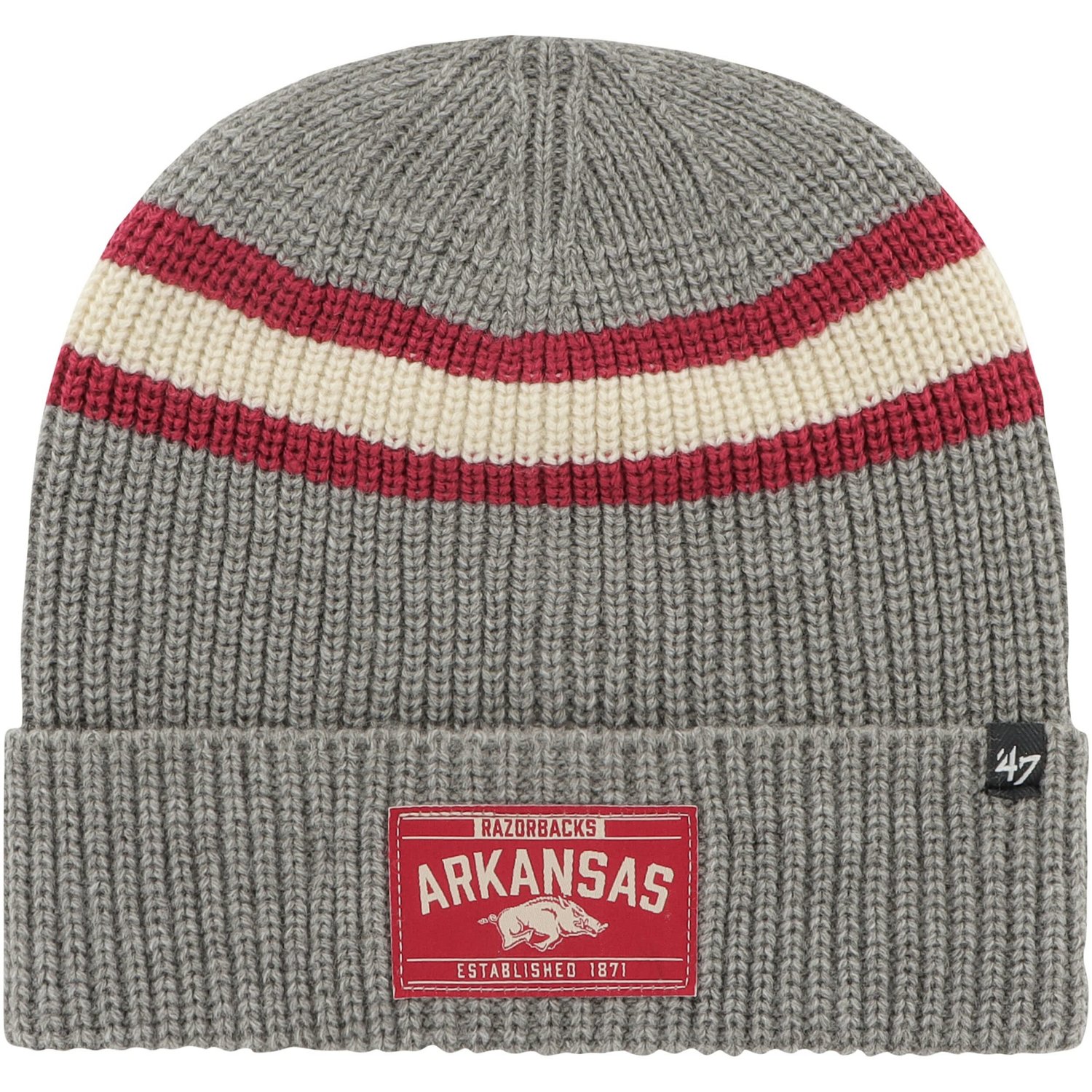 '47 Arkansas Razorbacks Penobscot Cuffed Knit Hat | Academy