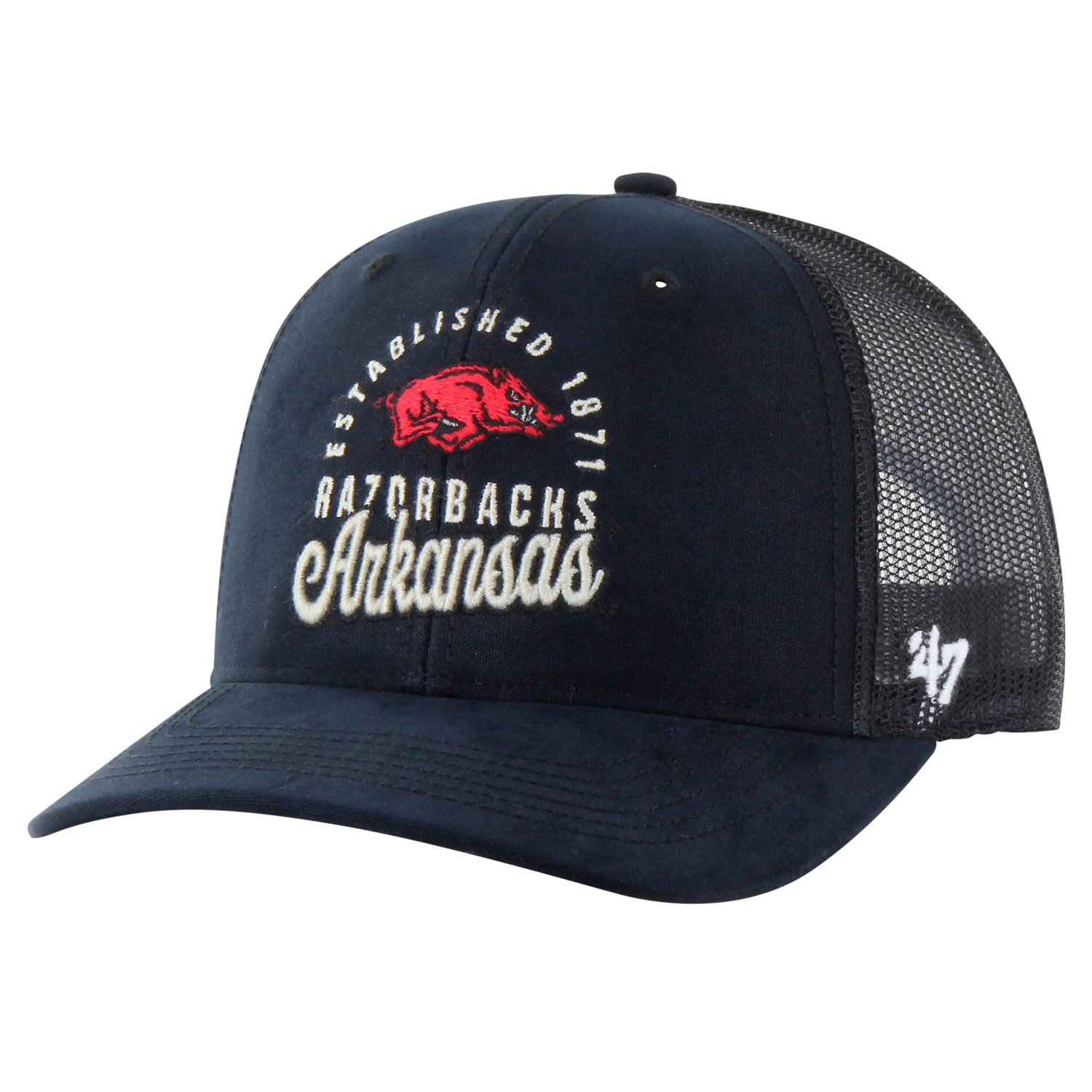 '47 Arkansas Razorbacks Pitstop Trucker Adjustable Hat | Academy