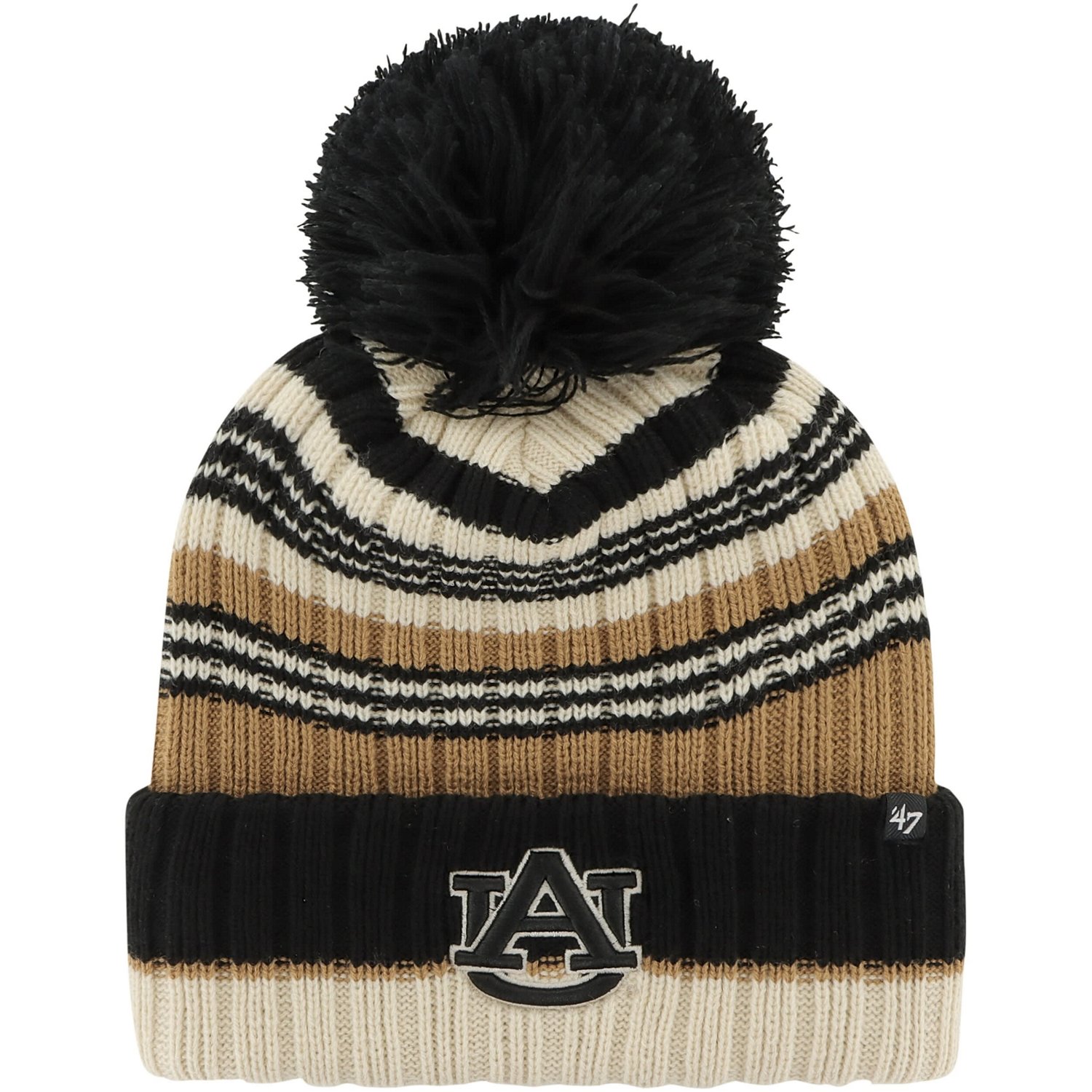 '47 Auburn Tigers Barista Cuffed Knit Hat with Pom | Academy