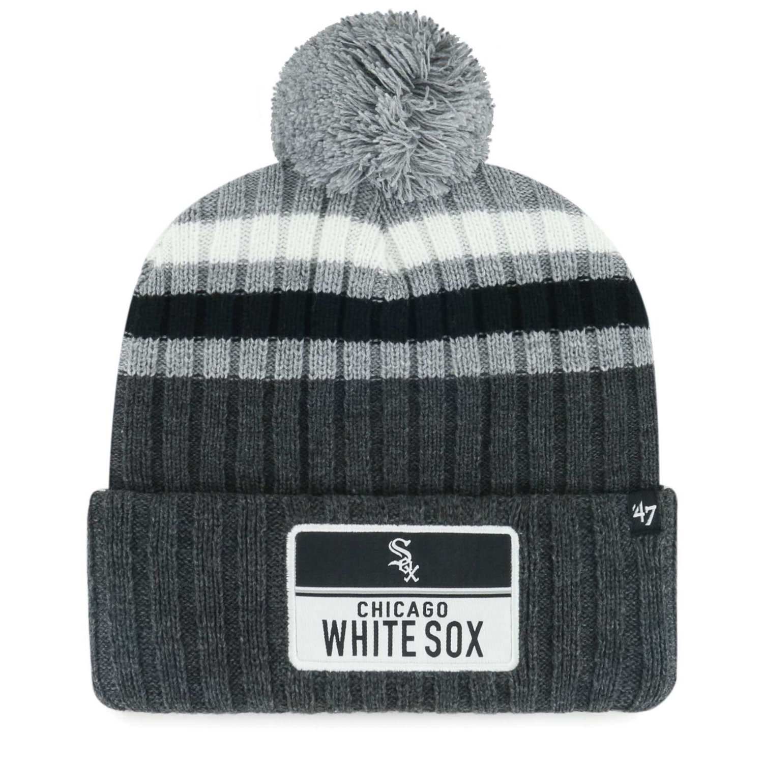 '47 Chicago Sox Stack Cuffed Knit Hat with Pom | Academy