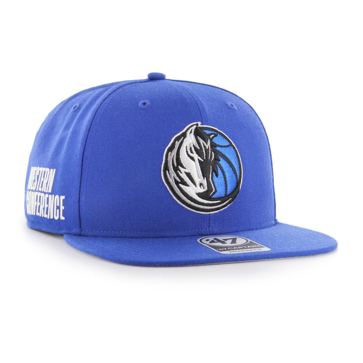 '47 Dallas Mavericks Sure Shot Captain Snapback Hat | Academy
