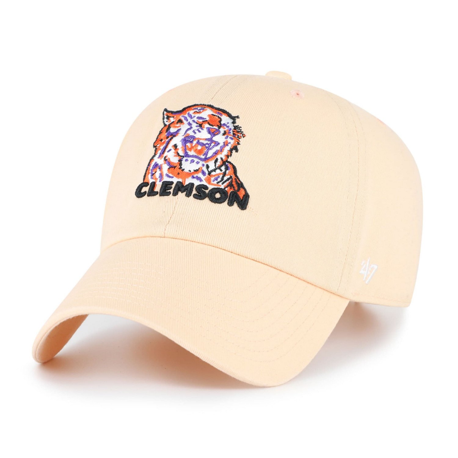 '47 Light Clemson Tigers Vault Clean Up Adjustable Hat | Academy