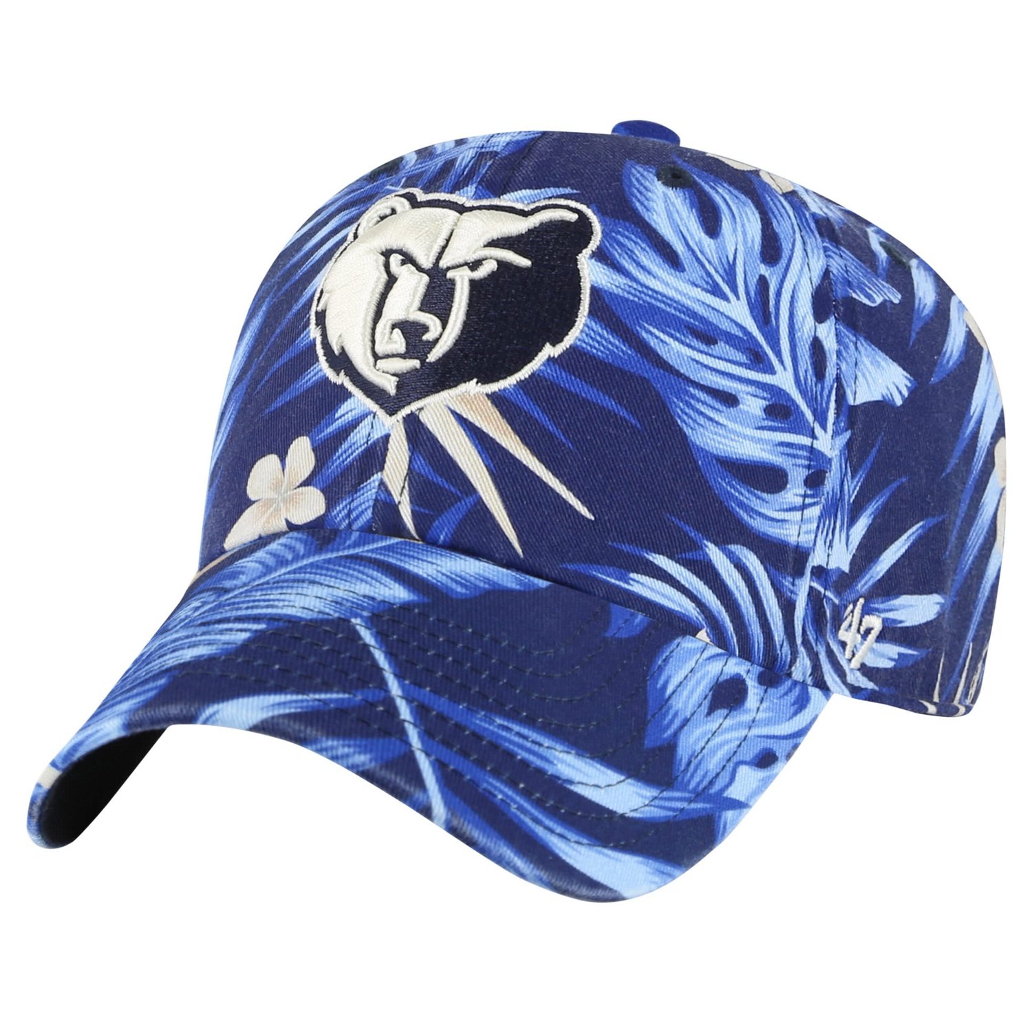 '47 Memphis Grizzlies Tropicalia Floral Clean Up Adjustable Hat | Academy