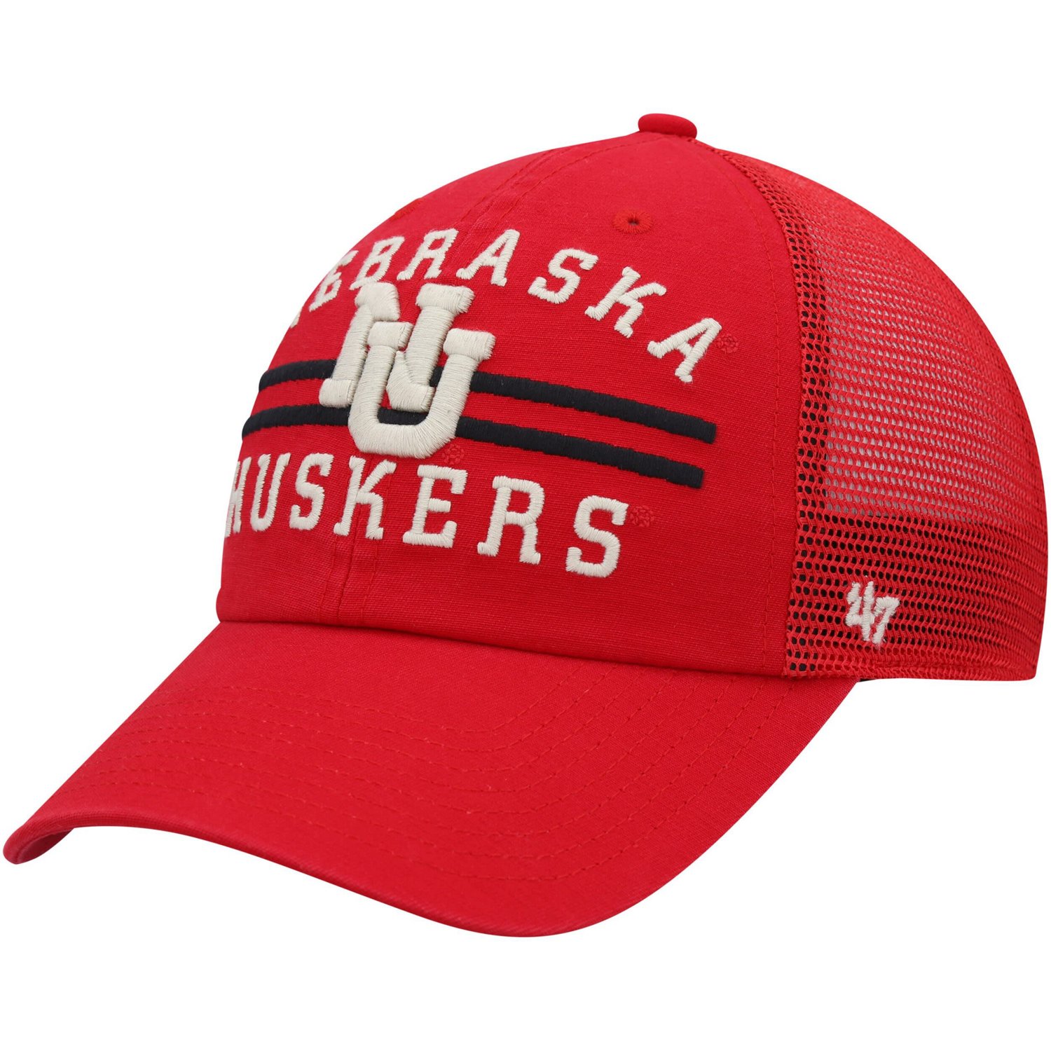 '47 Nebraska Huskers High Point Clean Up Trucker Snapback Hat | Academy